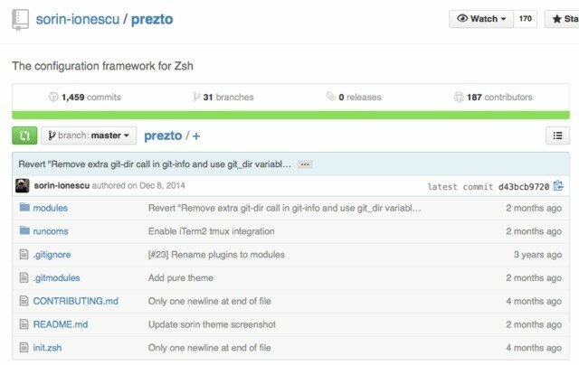 From oh-my-zsh to Prezto