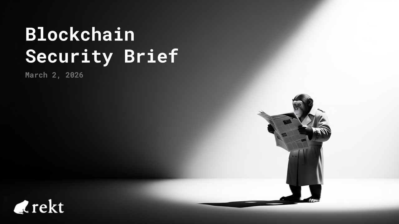 Blockchain Security Brief: Admin Keys · Broken Oracles · Insider Abuse