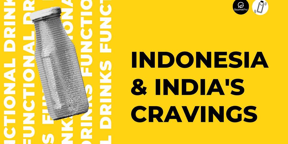 🧋Functional Drinks APAC: India and Indonesia Overview