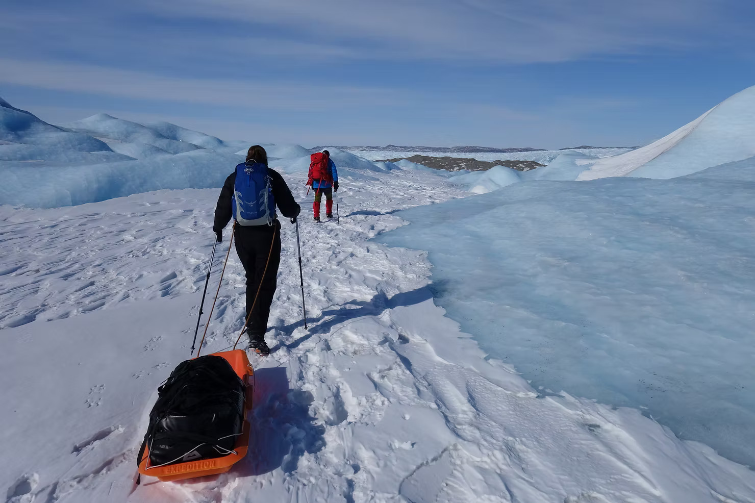 A Slice of Life on the Ice