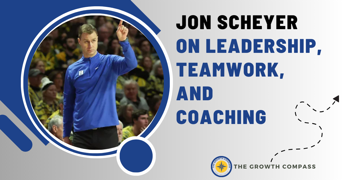 🧭 Saturday Speaker Series: Jon Scheyer