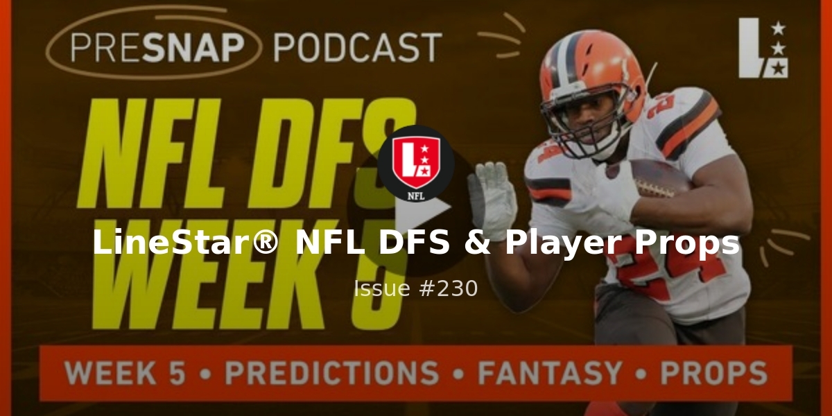 Top Nfl Dfs Plays Week 5 Main Slate Keeping The Momentum Going