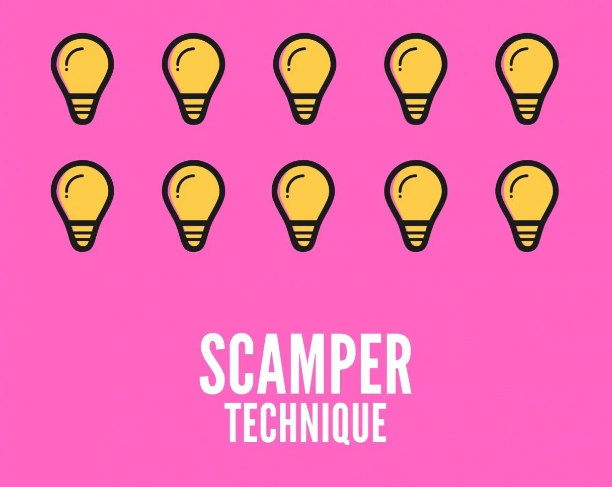 One of the best ideation framework - SCAMPER