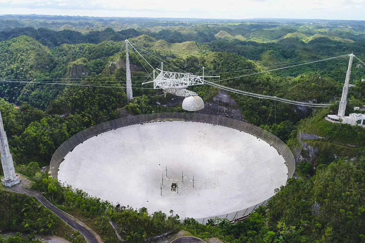 Arecibo observatory james bond store