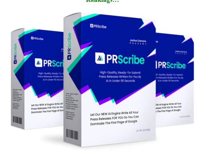 PR Scribe OTO - View All OTOs Upsell + Coupon By Joshua Zamora