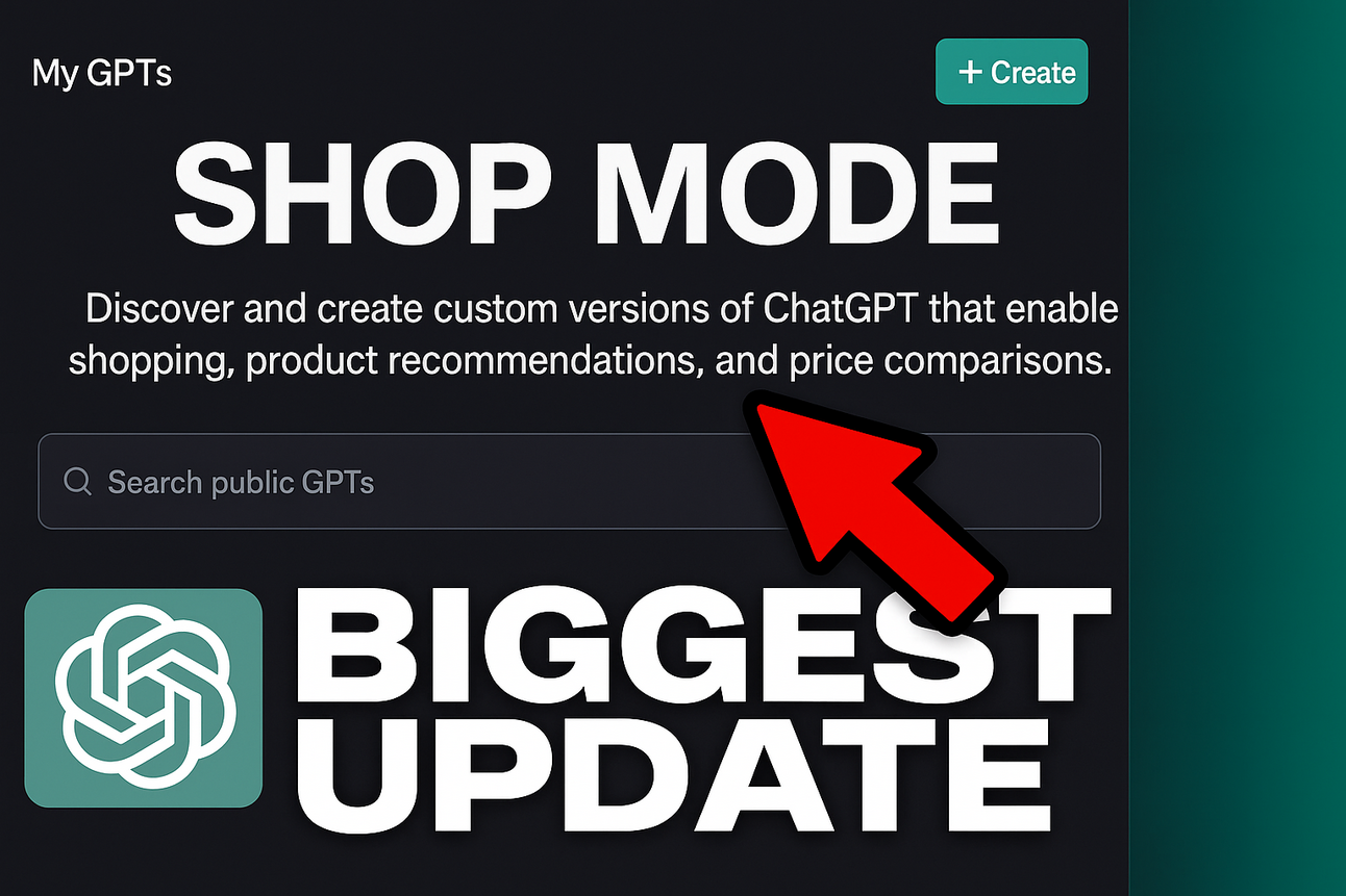 🛍️ Introducing [SHOP MODE]