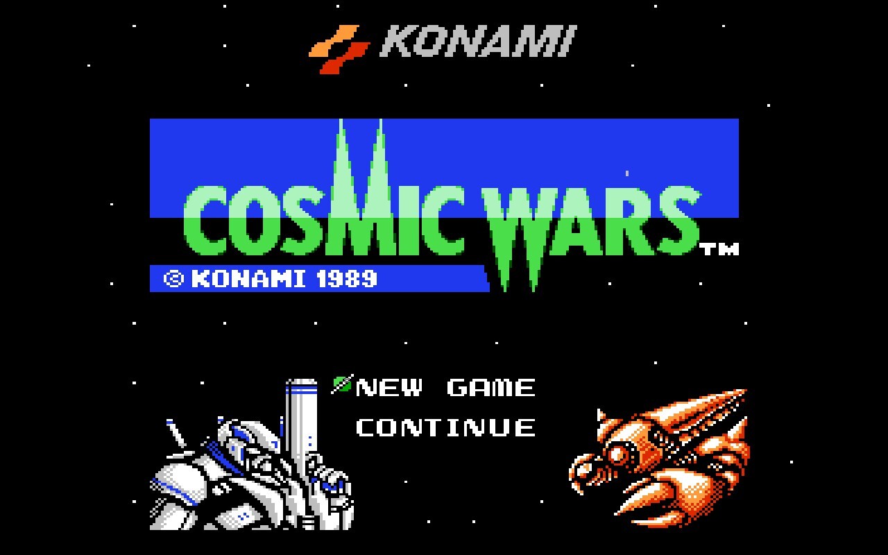 It's new to me: Cosmic Wars