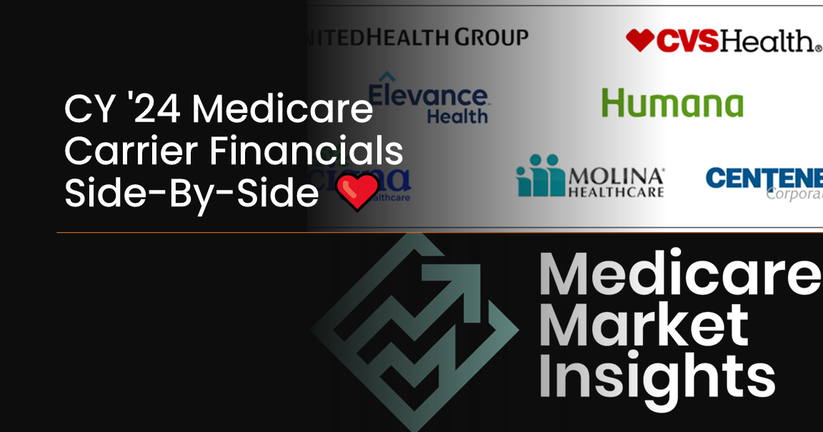 CY '24 Medicare Carrier Financials Side-By-Side ️
