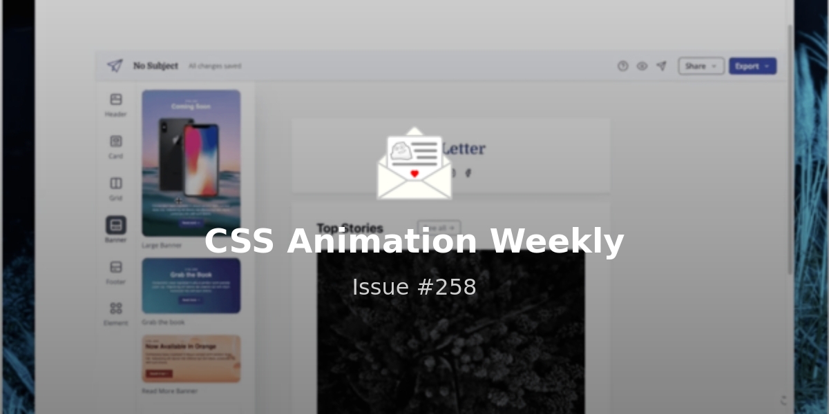 CSS Animation Weekly #258