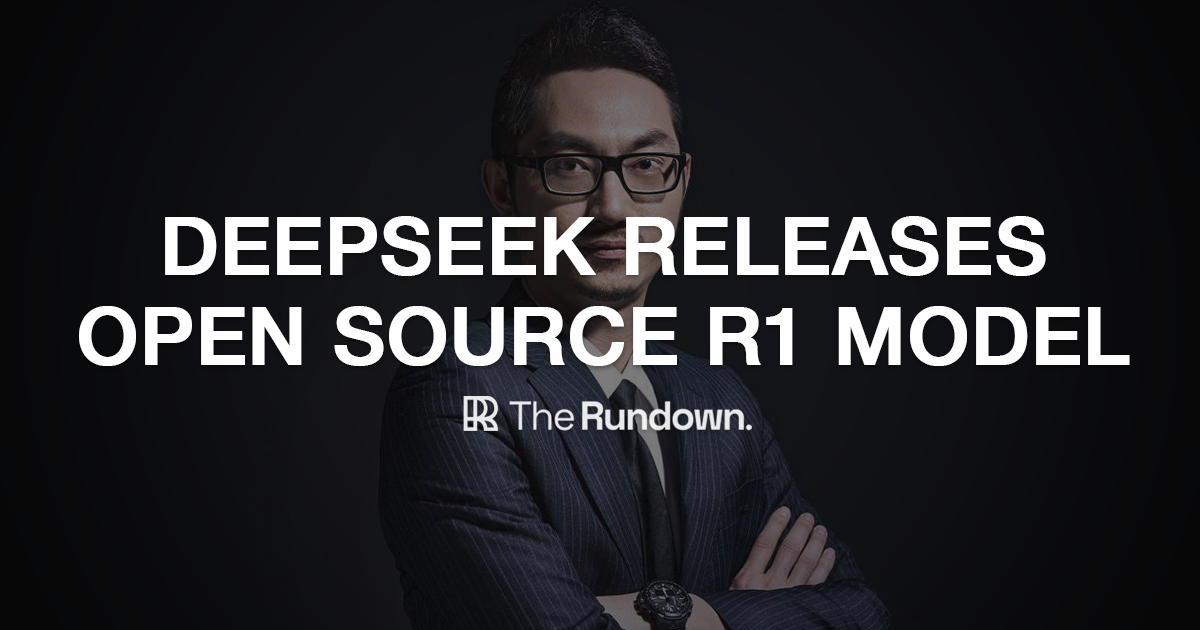 DeepSeek releases open-source R1 | BARD AI