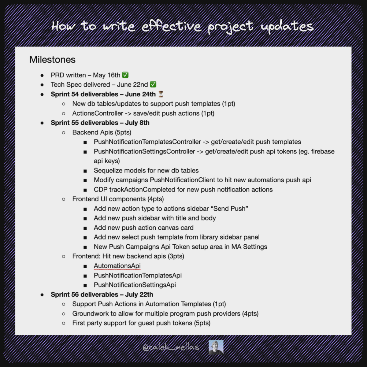 6 tips to write effective project updates as a software engineer