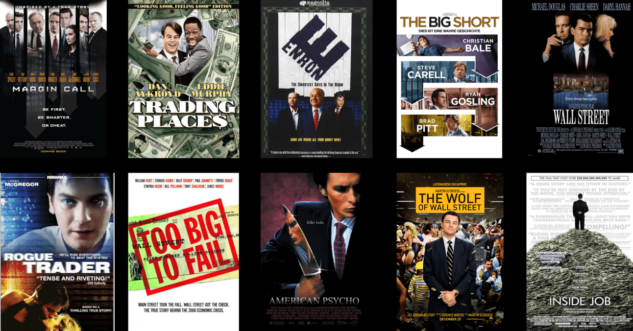 Decoding Wall Street: The 10 Best Finance Movies of All Time
