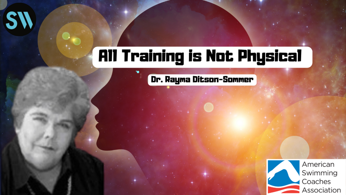 All Training is Not Physical by Dr. Rayma Ditson-Sommer