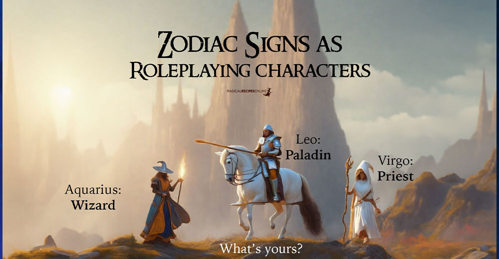 Wizard, Rogue or Knight based on your Zodiac Sign?