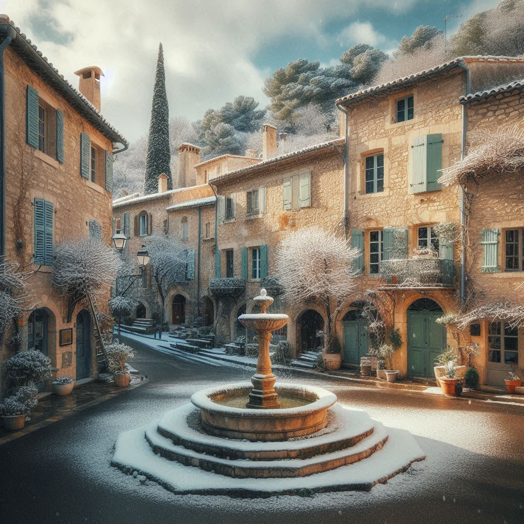 Le Premier Flocon: A French Story for Beginners