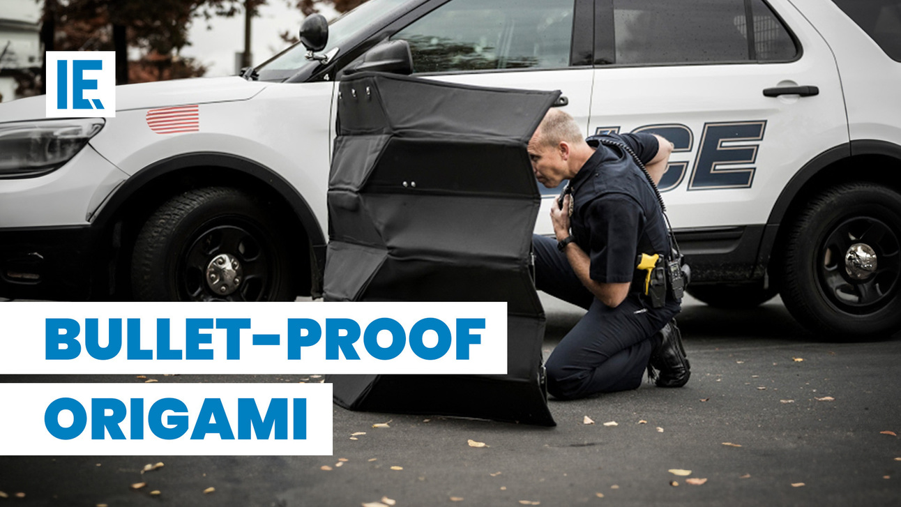 Origami-inspired ballistic shields, combat tanks, and the largest ...