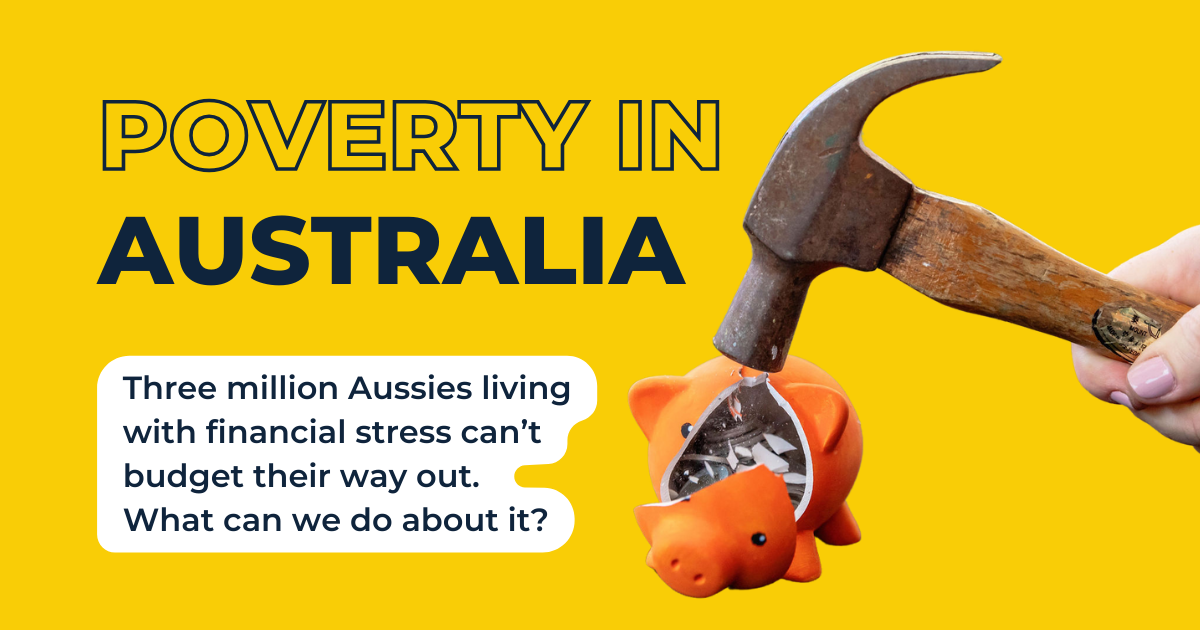 Poverty exists in Australia