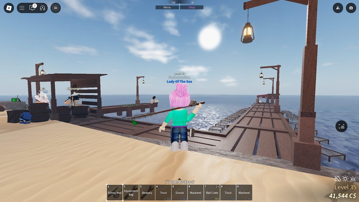 Sailing on the Forsaken Shores of Roblox