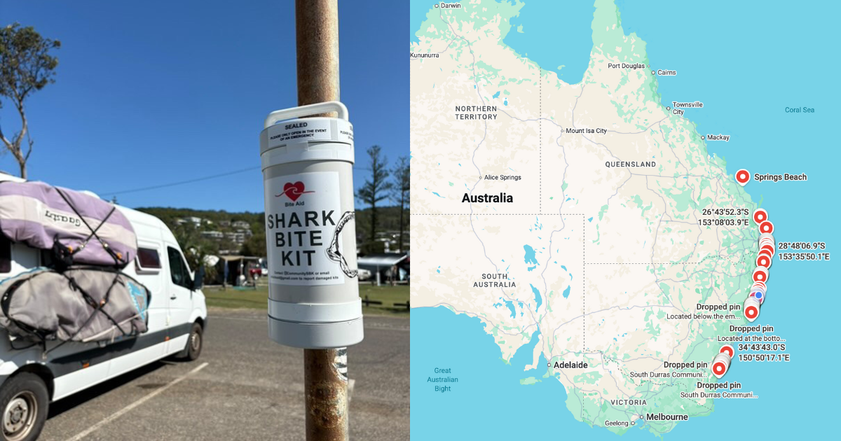 150 more Shark Bite Kits will be placed at isolated NSW beaches in a ...