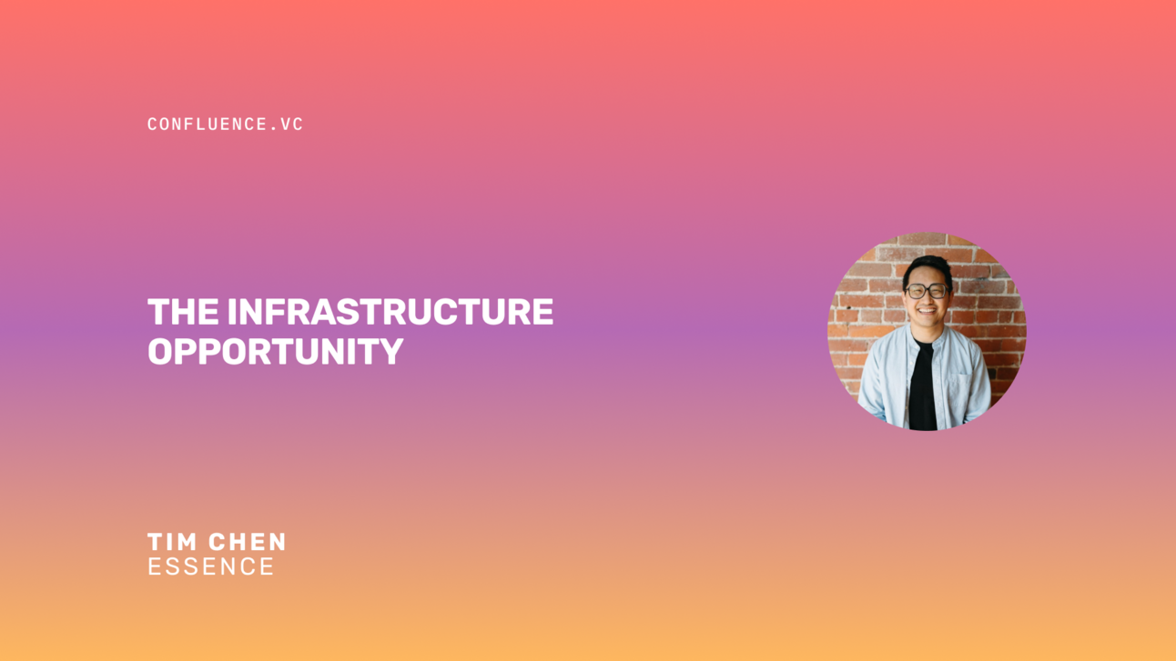 📶 Tim Chen (Managing Partner @ Essence) on the infrastructure opportunity