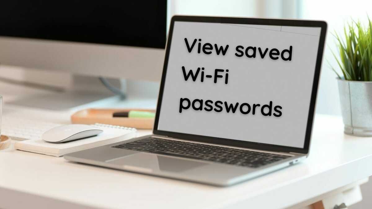 How to find saved Wi-Fi passwords