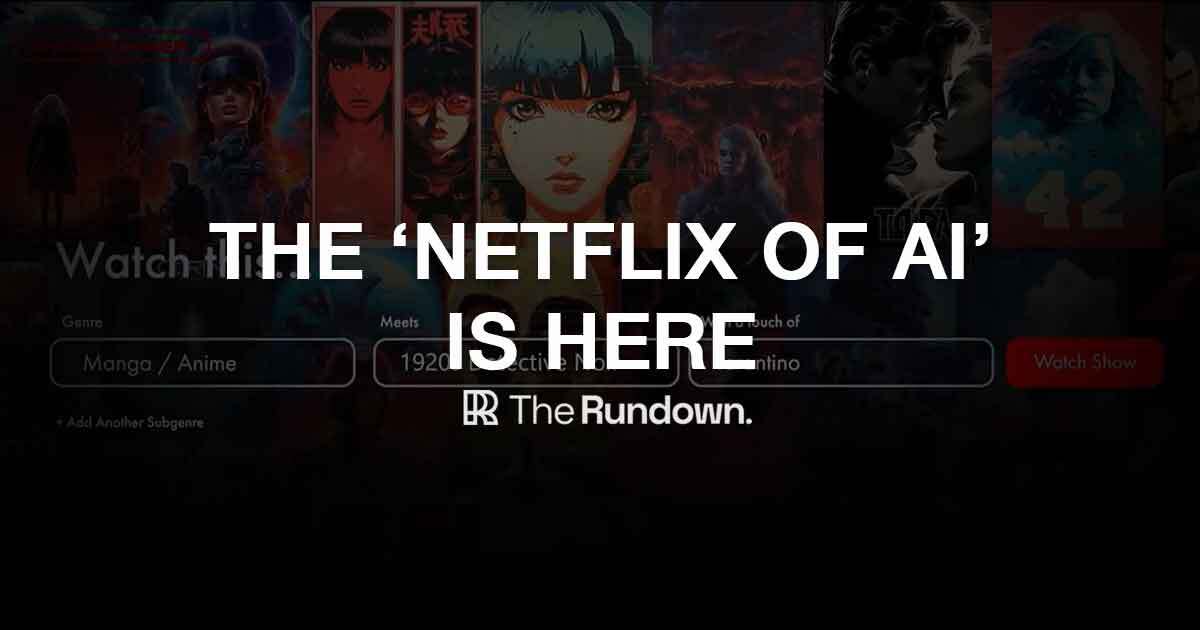 The 'Netflix of AI'