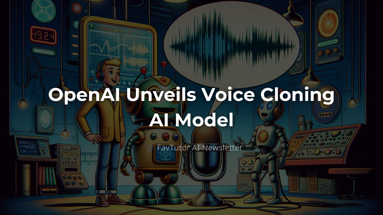 OpenAI Unveils Voice Cloning AI Model
