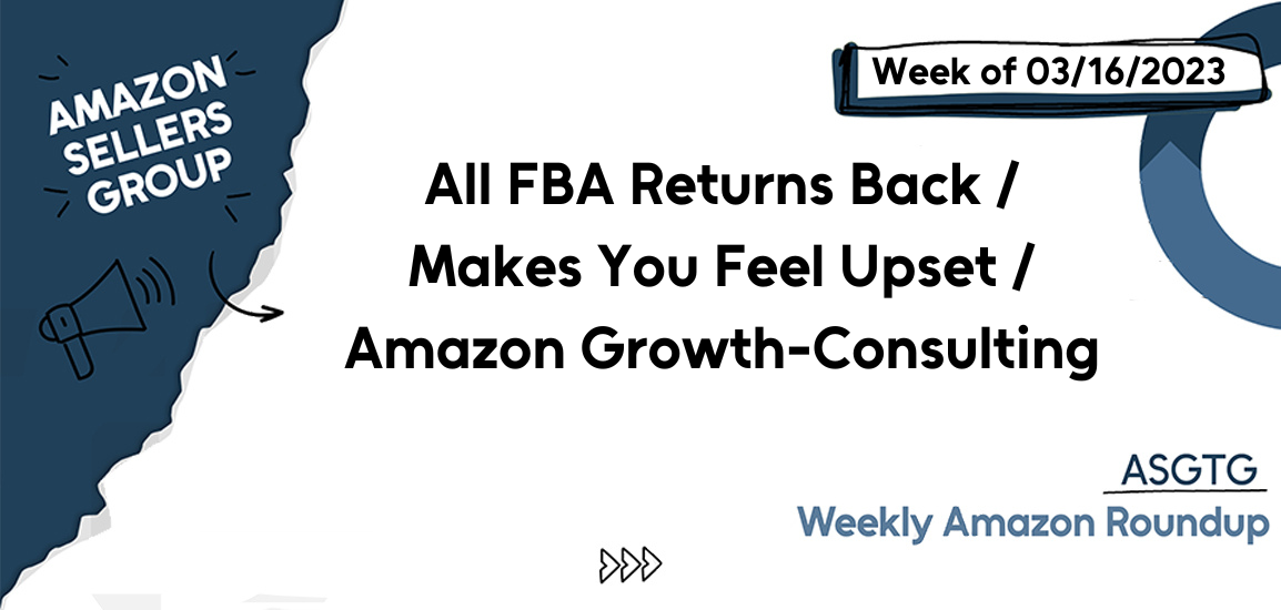 ALL FBA Returns Back / Makes You Feel Upset / Amazon Growth-Consulting