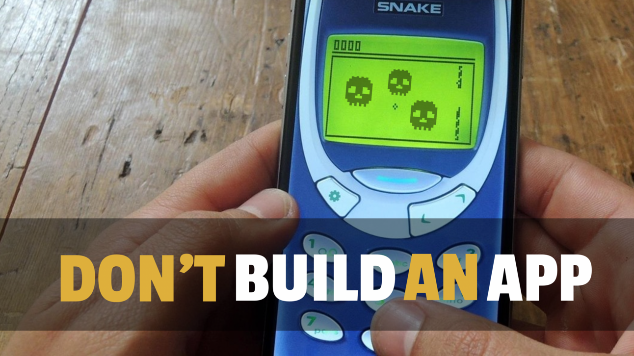 How to decide if you should build an app or mobile website