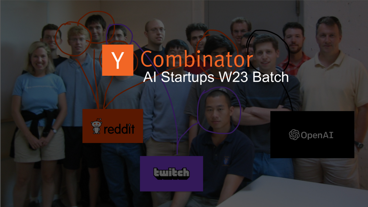 Show Me Ycs Batch And I Tell You How The Future Looks Like