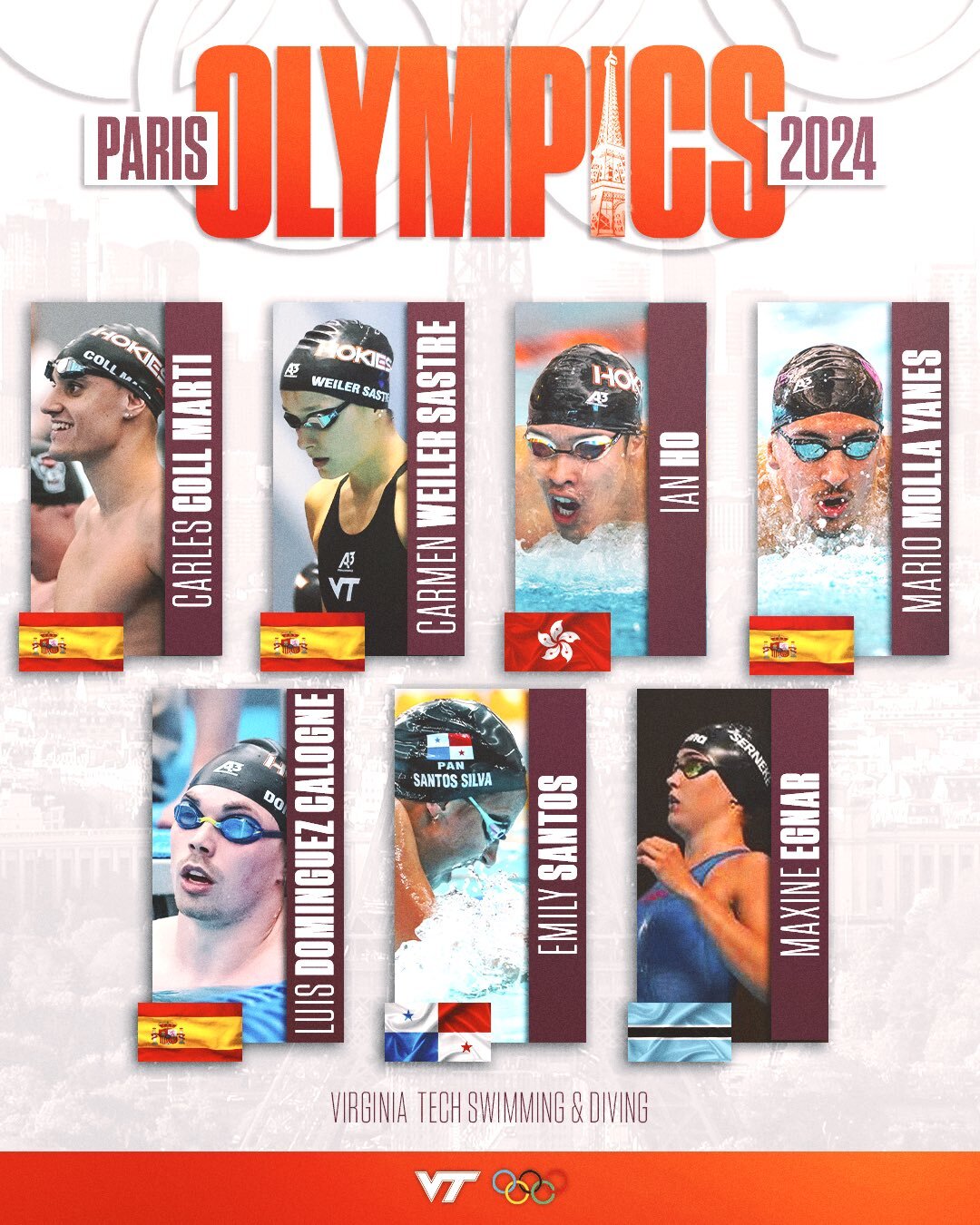 Inside HokieSports: 7 Olympic Swimmers