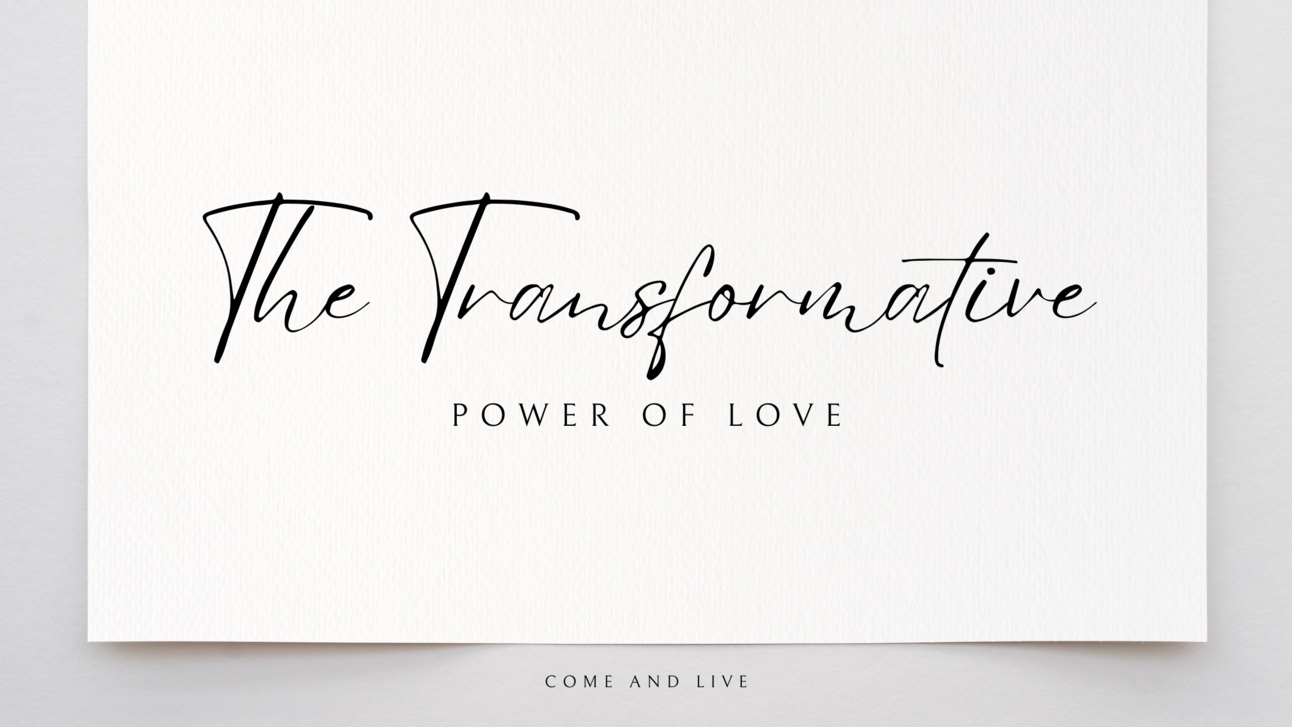 Morning Devotional 4/17/2025 | The Transformative Power of Love – Come ...