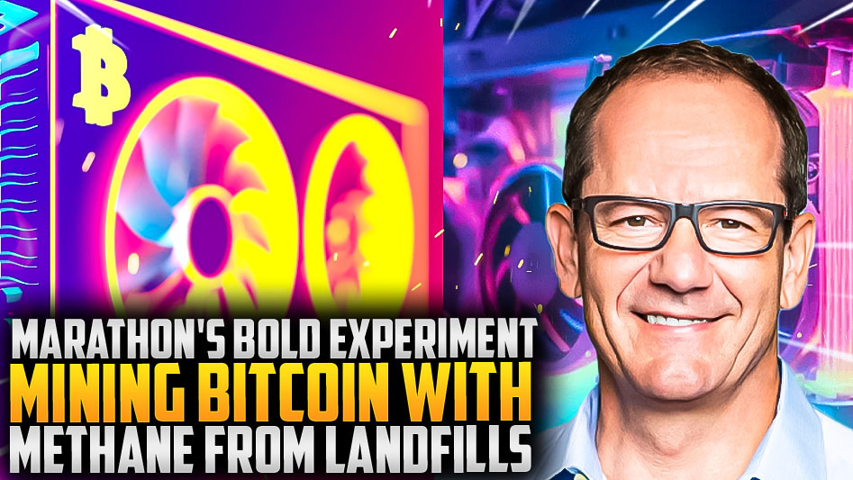 Marathon's Bold Experiment: Mining Bitcoin with Methane from Landfills