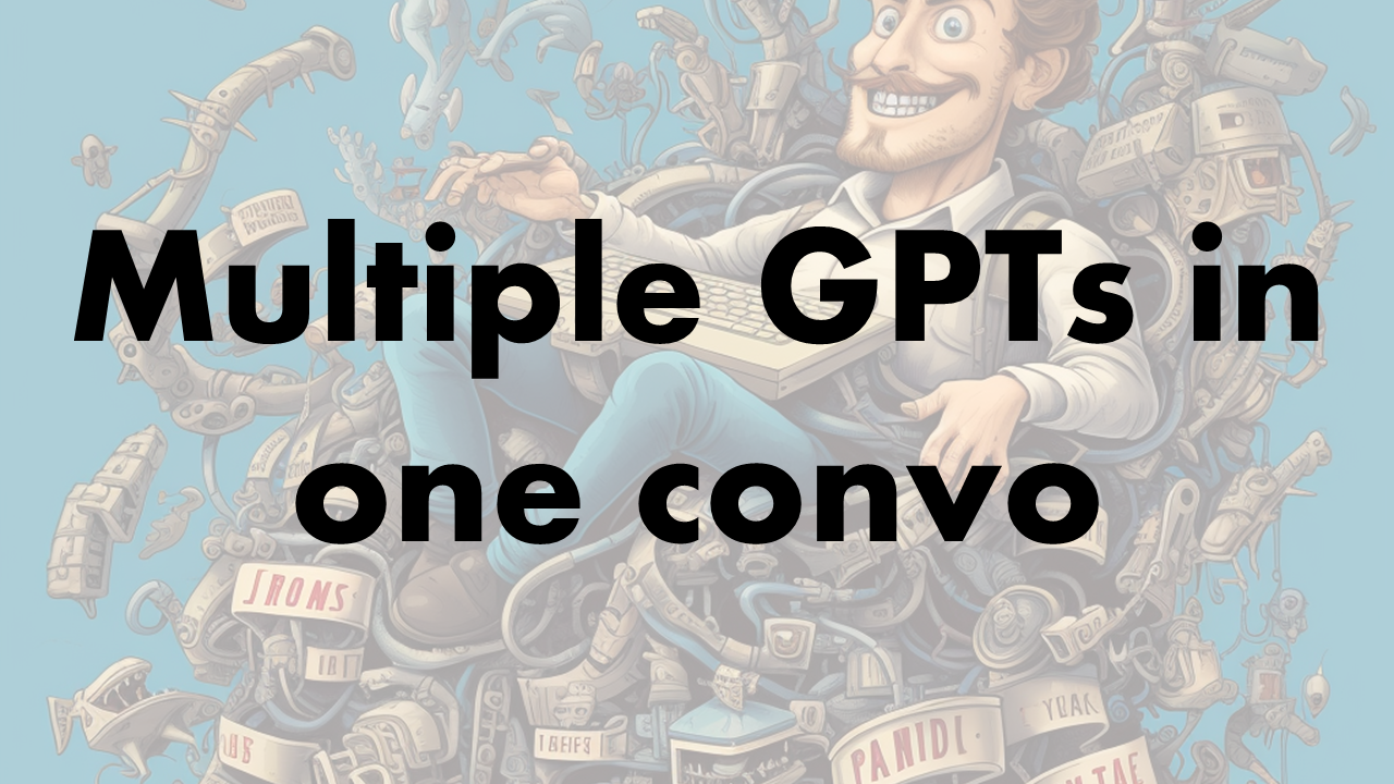 🤖 ChatGPT enables multiple GPTs in one chat