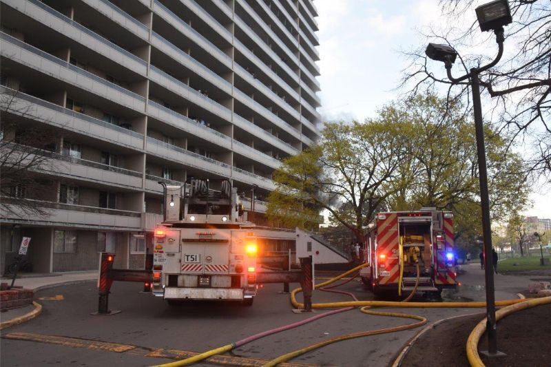 Community steps up to help people harmed by high-rise fire