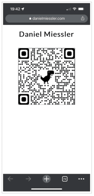 My Custom Contact Sharing Solution | Daniel Miessler