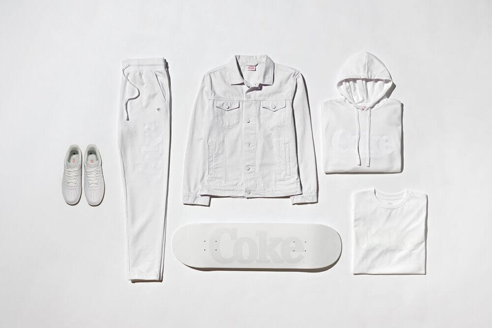 “Coke White”, a coleção da Diamond Supply Co. com a Coca-Cola