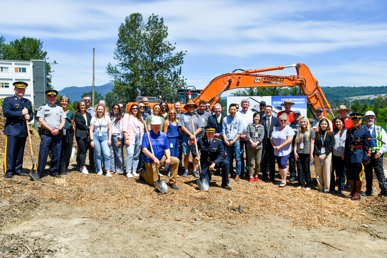 Burnaby breaks ground on new RCMP detachment