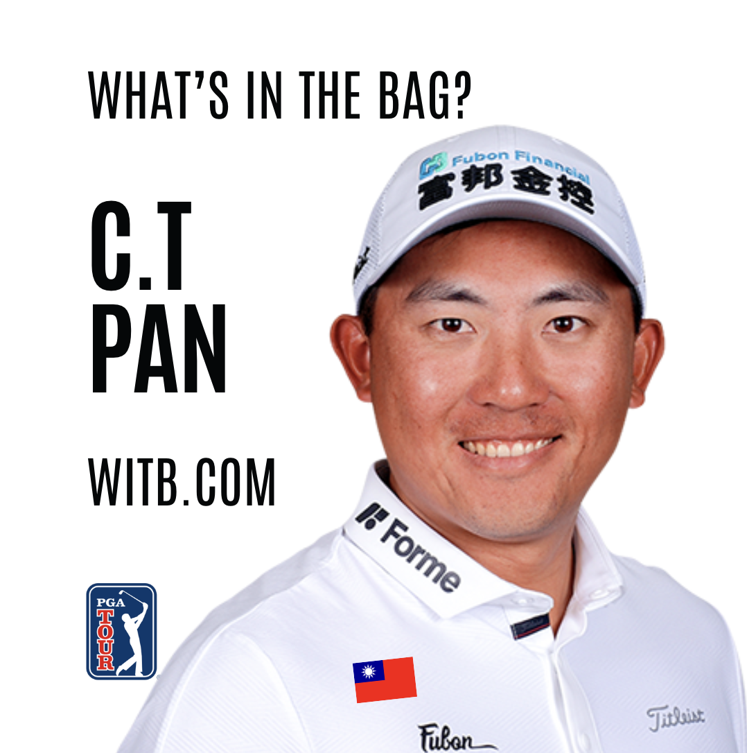 C.T Pan WITB - What's In The Bag? John Deere Classic (July, 2024)