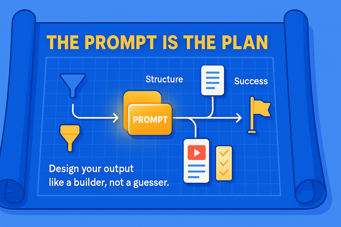 The Prompt is the Plan