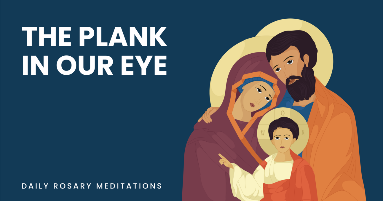 The Plank in Our Eye