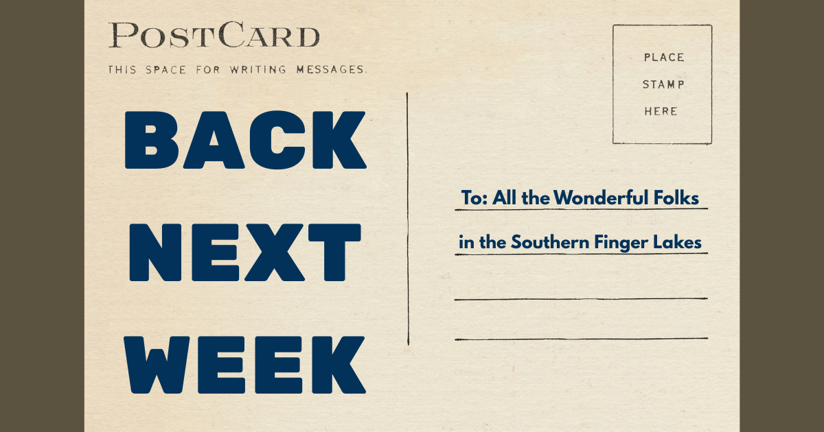 Back next week!