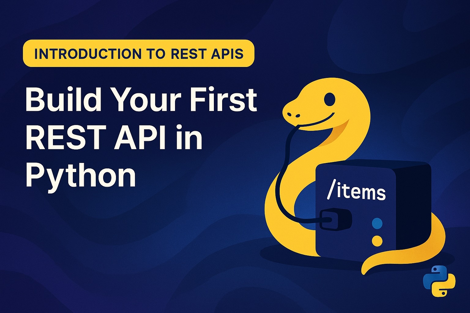 Building your first REST API in Python using FastAPI