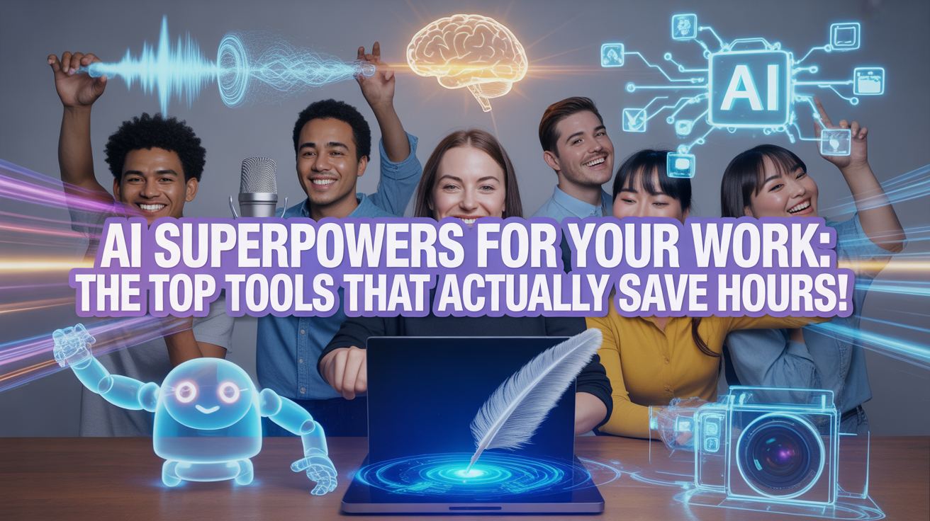 AI Superpowers For Your Work: The Top Tools That Actually Save Hours!