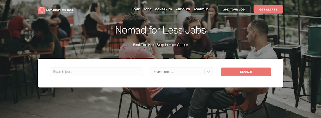 Find Your Next Remote Gig with the Nomad for Less Job Board!
