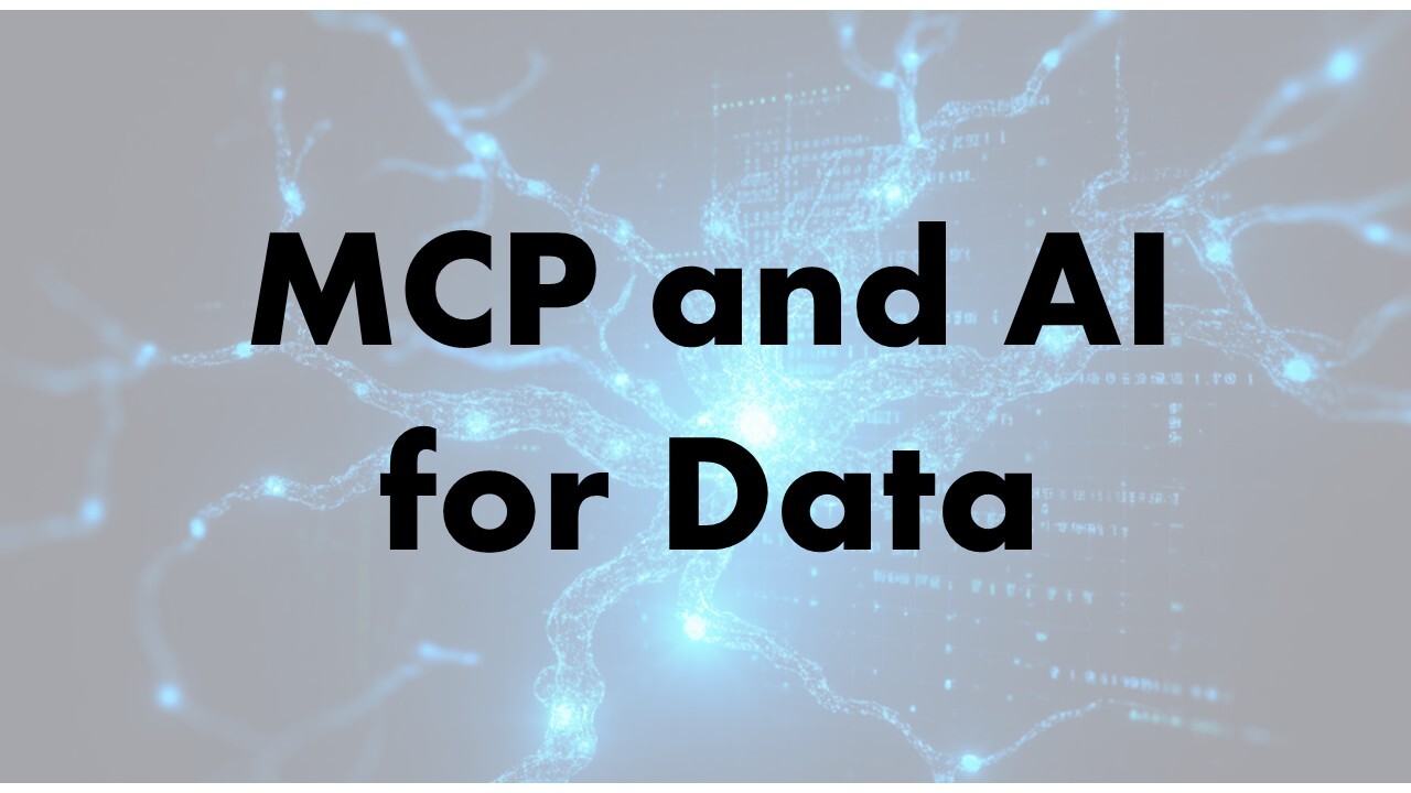 MCP and GenAI for Data