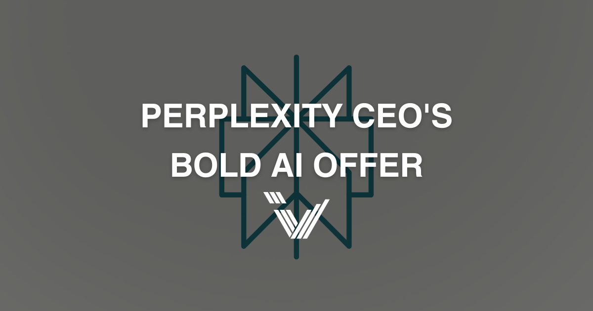 Perplexity CEO's Bold AI Offer