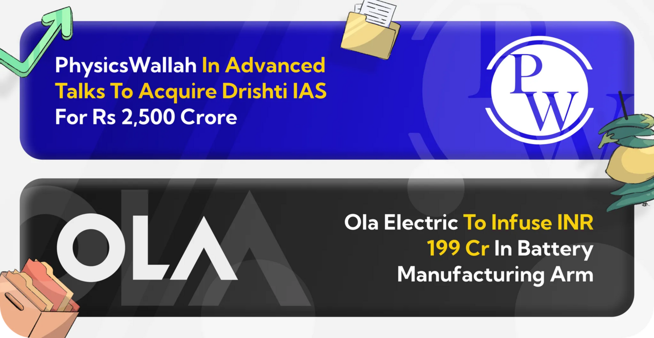 PhysicsWallah’s Dreams, Centre’s EV Quest, and Ola Juices Its Batteries