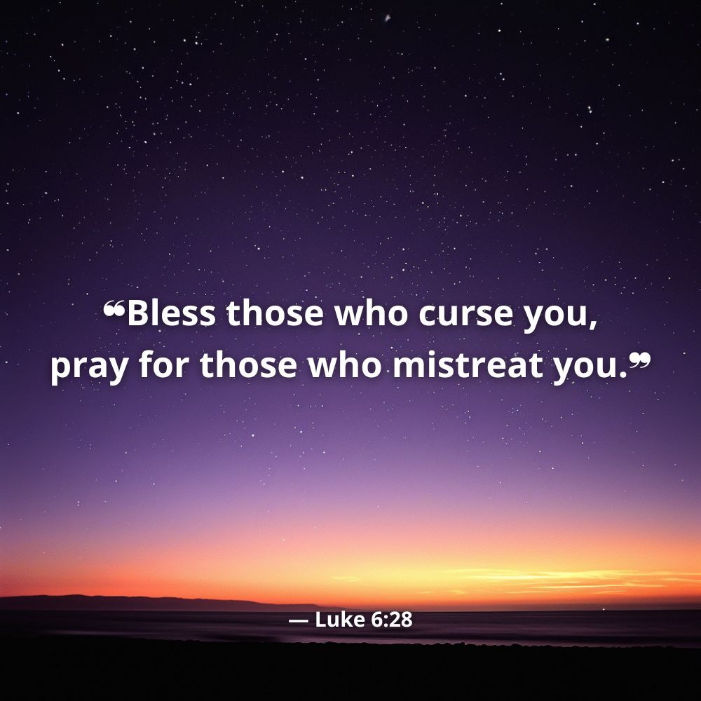 🙏 Verse of the Day: Luke 6:28
