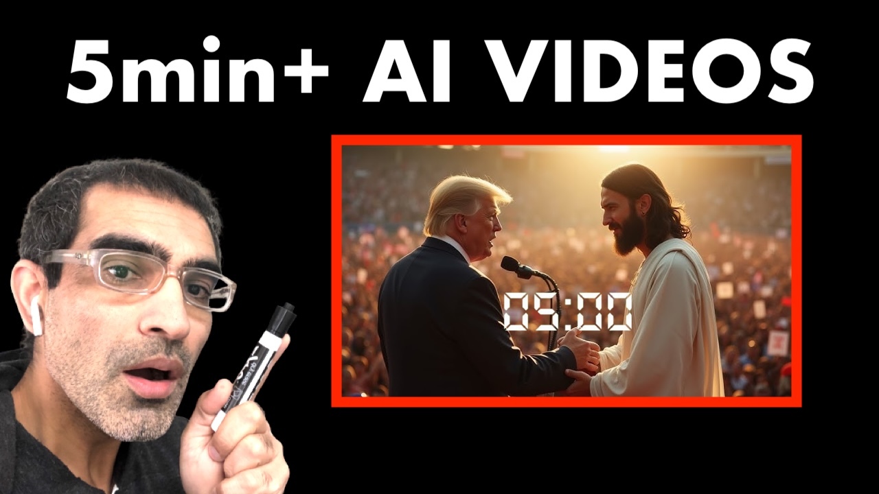 how to make longer video (5min+) with AI